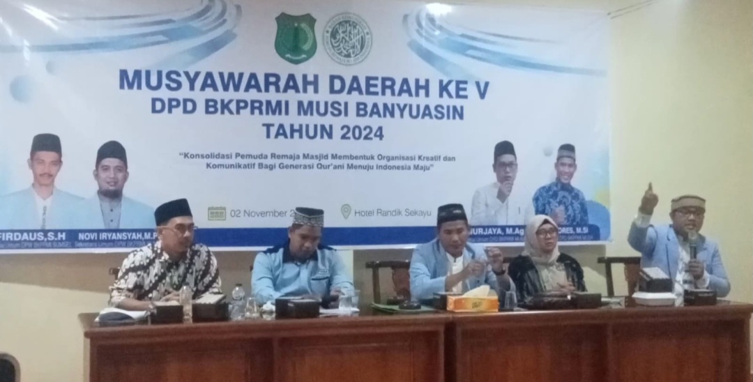 Ustadz Gunawan S.Pd.Mpd Terpilih Menjadi Ketua Umum BKPRMI Muba Secara ...