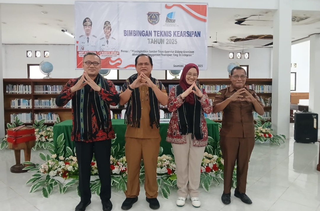 Gelar Bimtek Kearsipan, Dinas Kearsipan dan Perpustakaan Tanimbar Siap ...