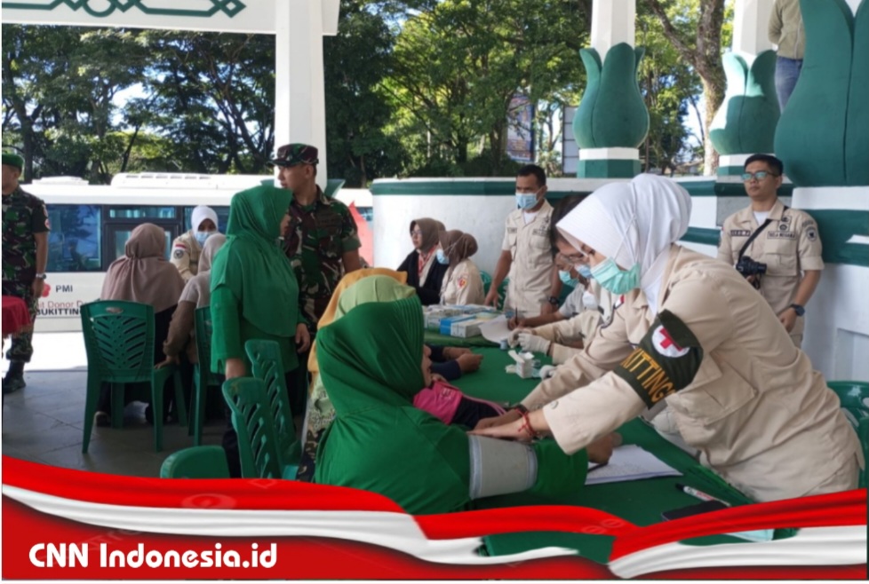 Sambut HUT TNI ke 80,Kodim 0304/Agam gelar giat Bhakti Sosial dan ...