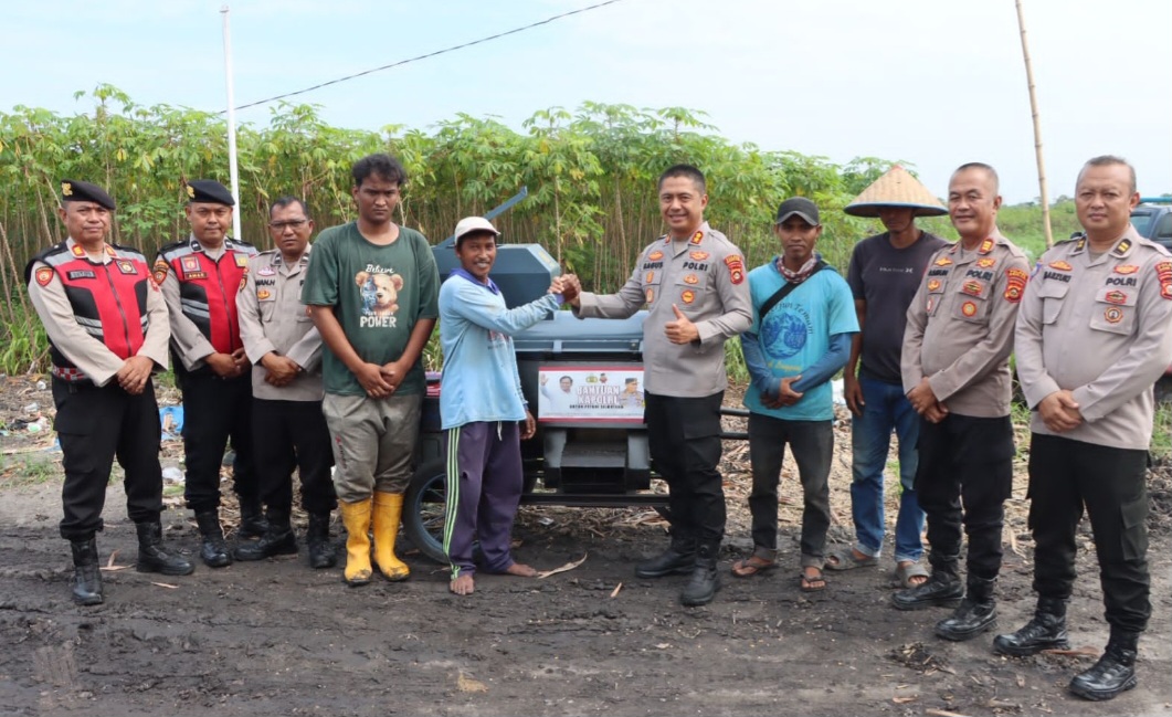 Kelompok Tani Serai Makmur Sejahtera Ogan Ilir Terima Bantuan Mesin ...
